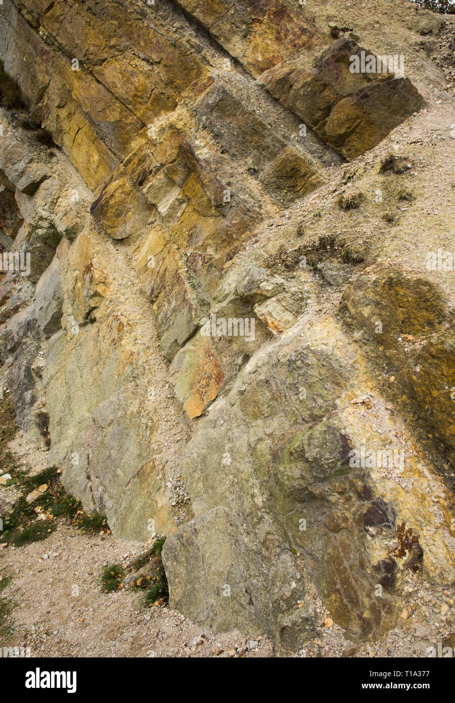 Ercall quarry near The Wrekin, Telford and Wrekin, Shropshire, England ...