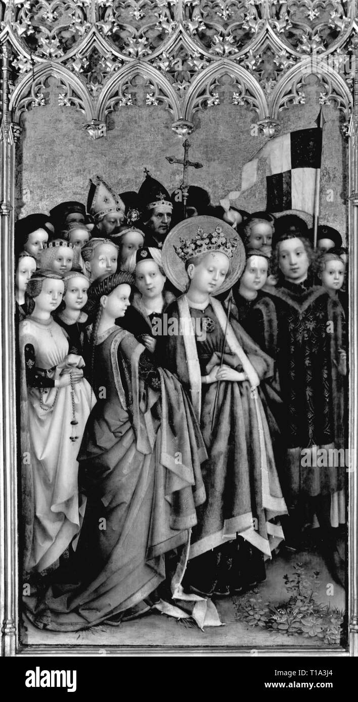 religion, Christianity, saint, saint Ursula, painting, by Stephan ...