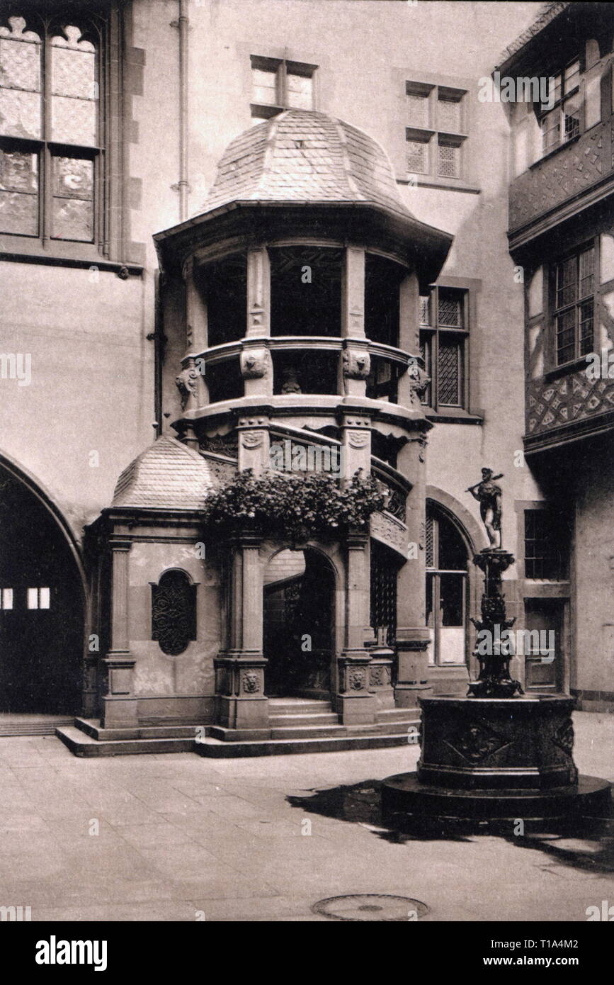 geography / travel historic, Germany, cities and communities, Frankfurt ...