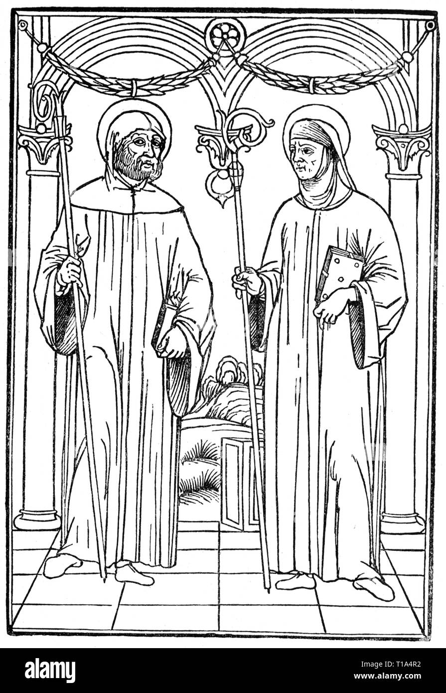 Benedictine monks 16th century hi-res stock photography and images - Alamy