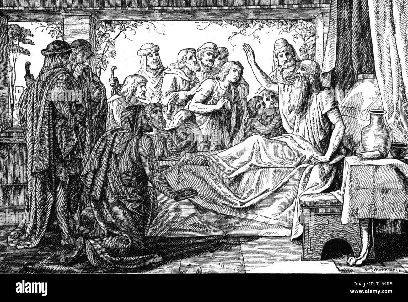 Blessing of jacob hi-res stock photography and images - Alamy