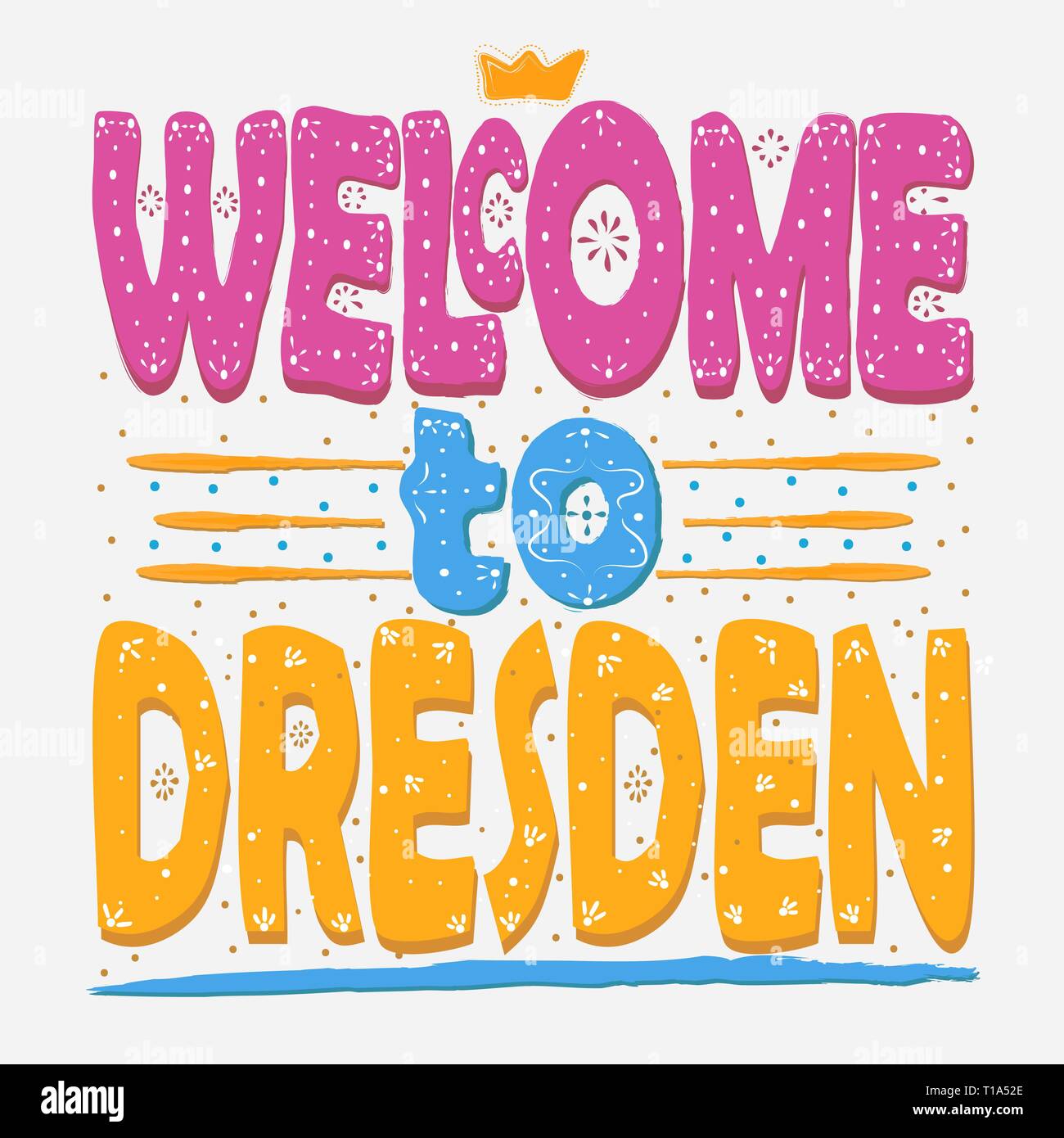 Welcome in germany Stock Vector Images - Alamy