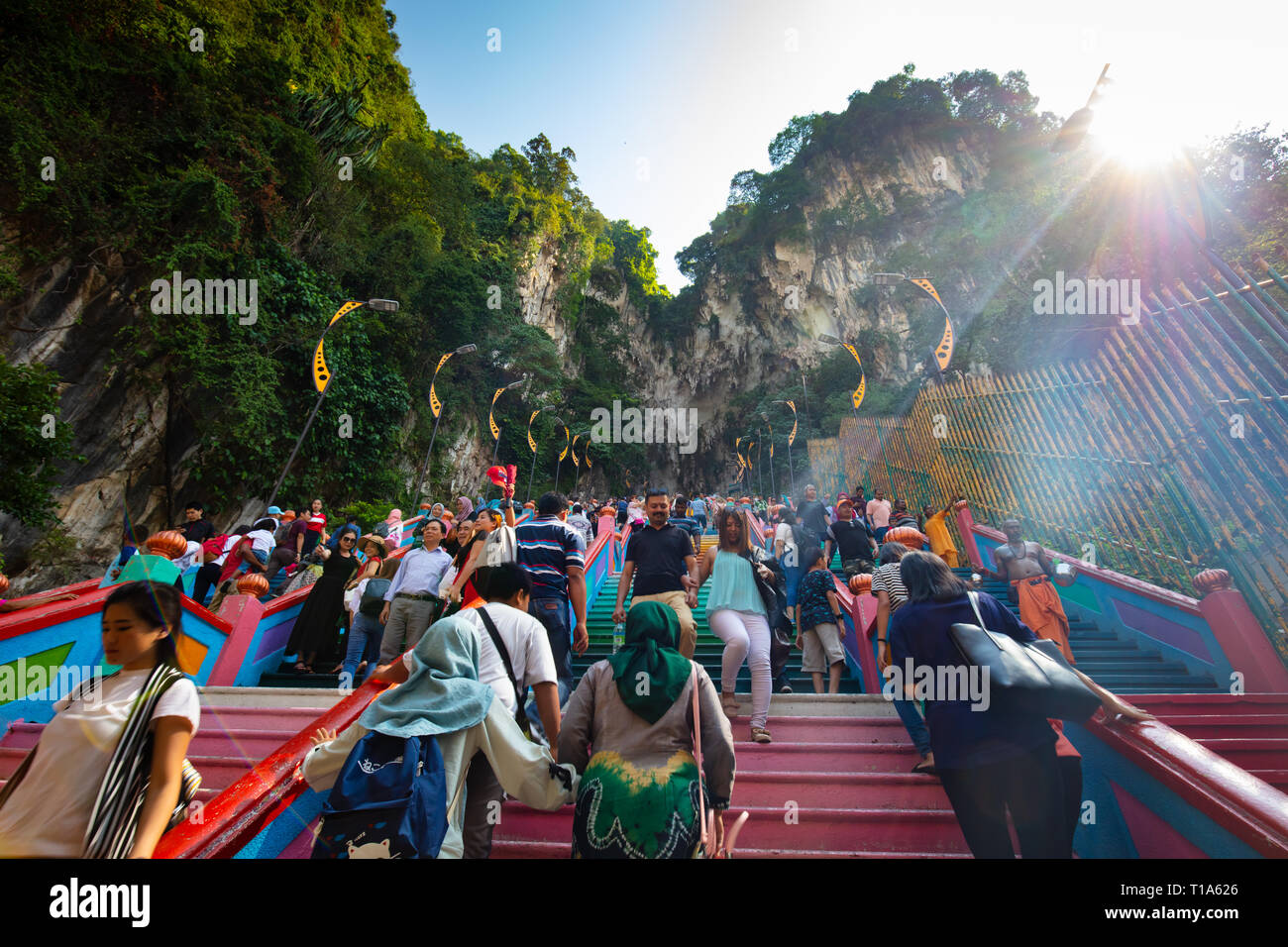 Batu Caves Malaysia Stock Photo - Alamy