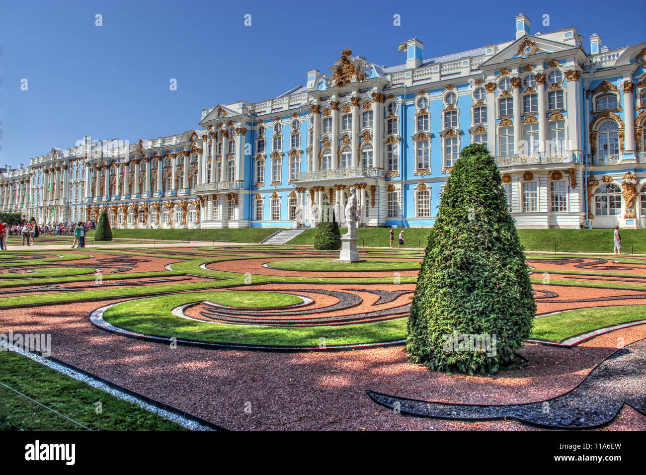 Catherine Palace - Castle and Garden of Catherine the Great of Russia ...