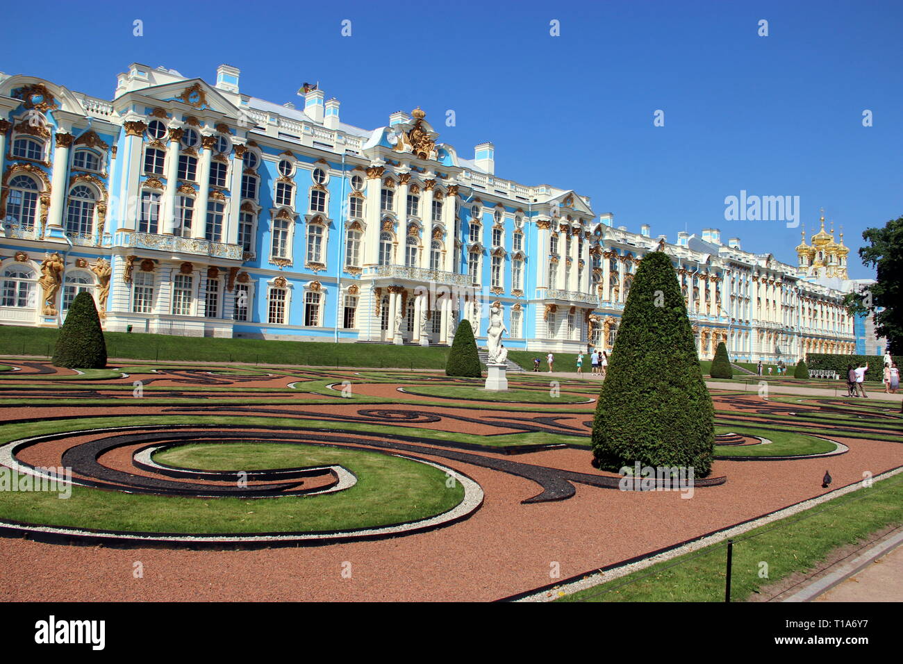 Catherine Palace - Castle and Garden of Catherine the Great of Russia ...