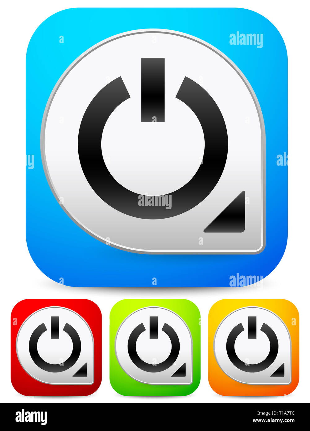 Power buton hi-res stock photography and images - Alamy