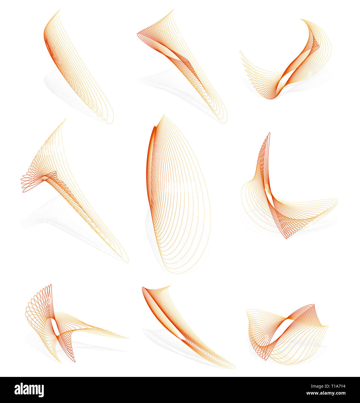 Blended shapes hi-res stock photography and images - Alamy