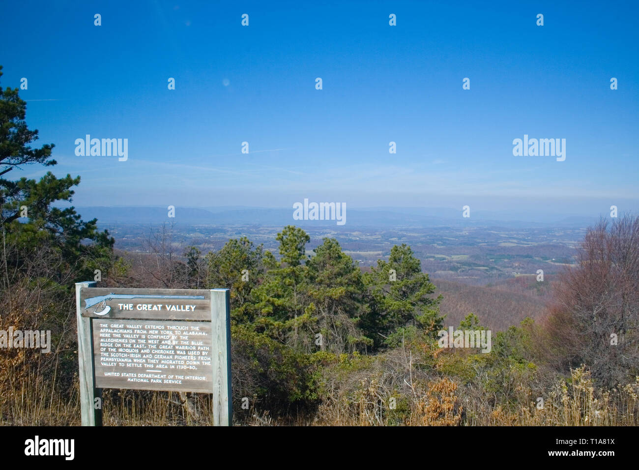The Great Valley, Virginia Stock Photo - Alamy