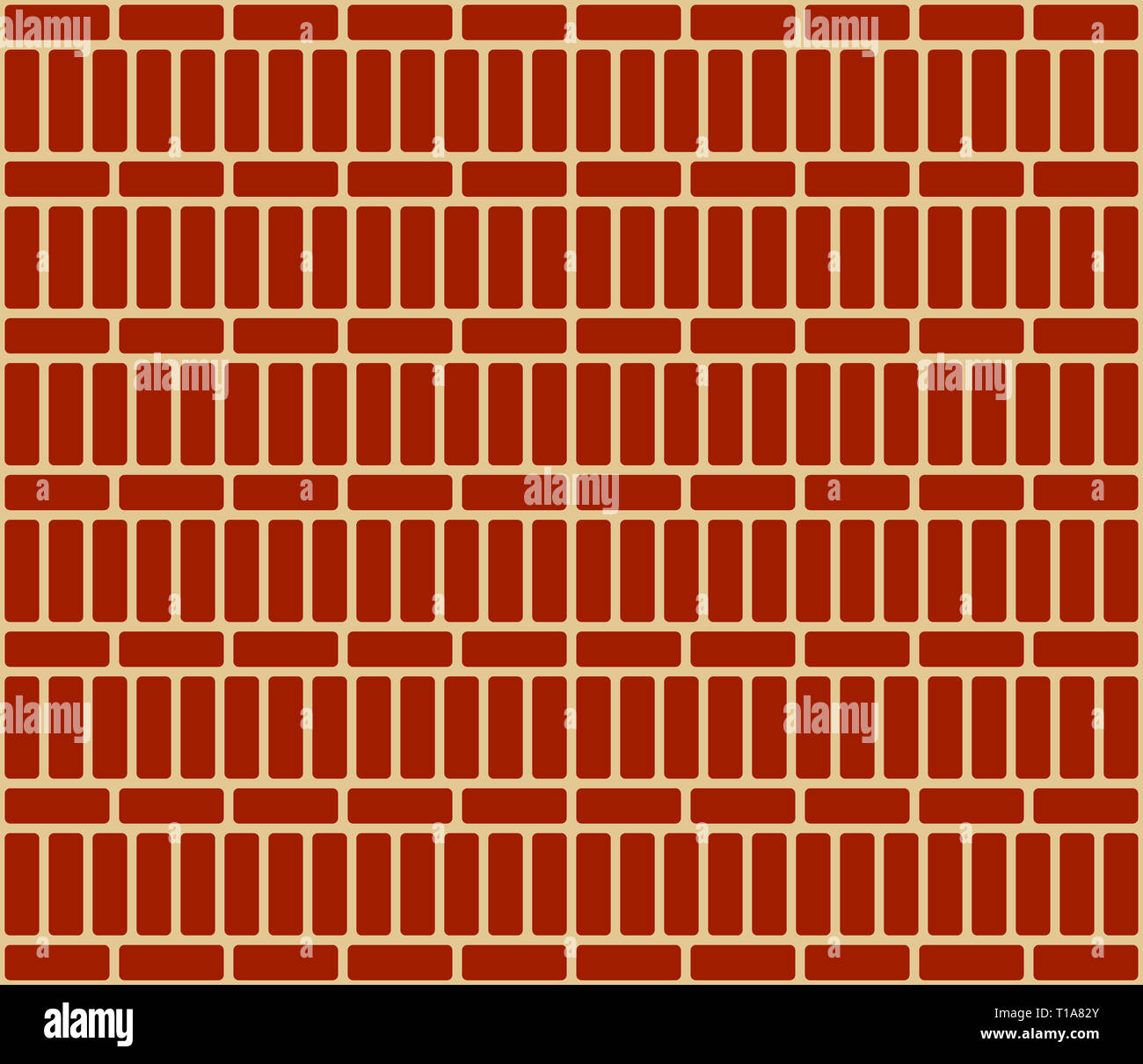 Repeatable brick wall background / pattern with alternating layout ...