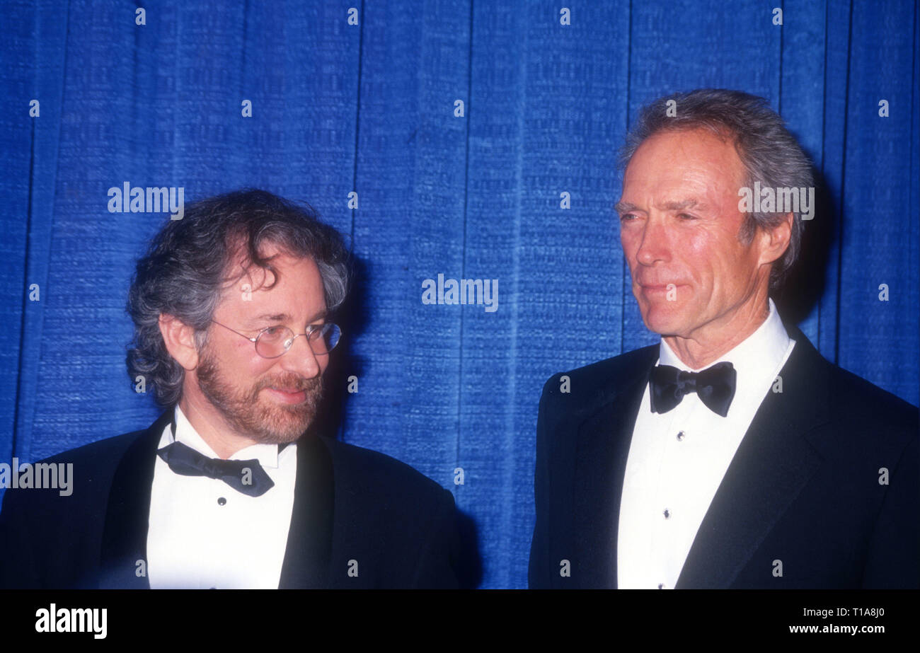 BEVERLY HILLS, CA - MARCH 5: Director Steven Spielberg and actor ...