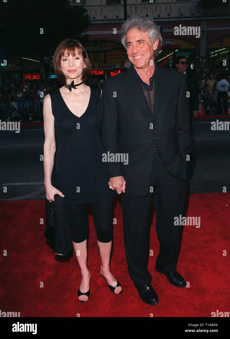 LOS ANGELES, CA - July 7, 1998: Actress VICTORIA PRINCIPAL & husband DR ...