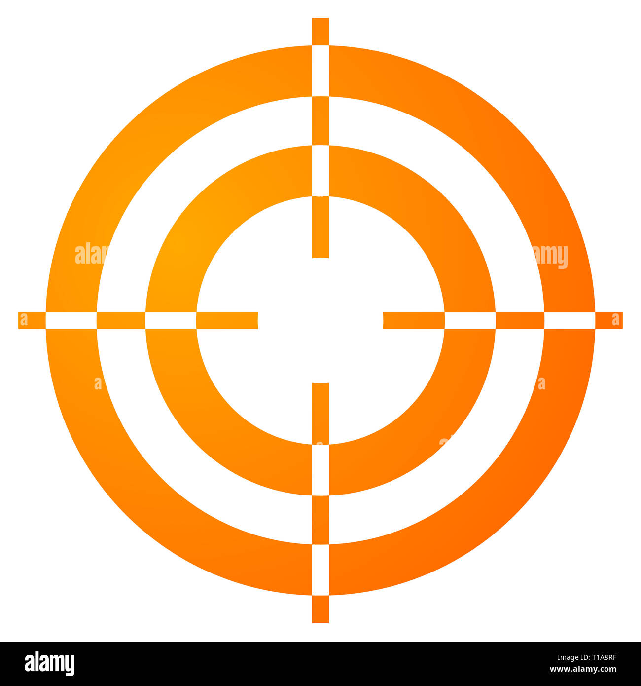 Crosshair shape Cut Out Stock Images & Pictures - Alamy