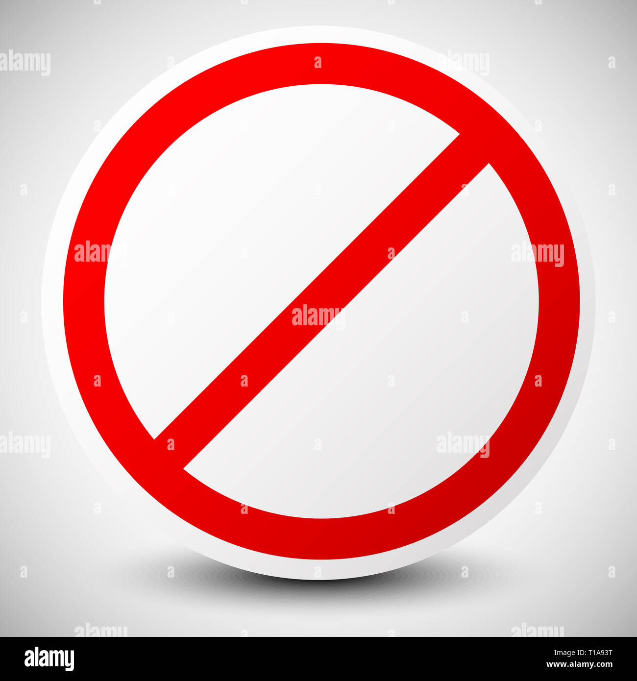 Stop, deny, do not, no entry sign Stock Photo - Alamy
