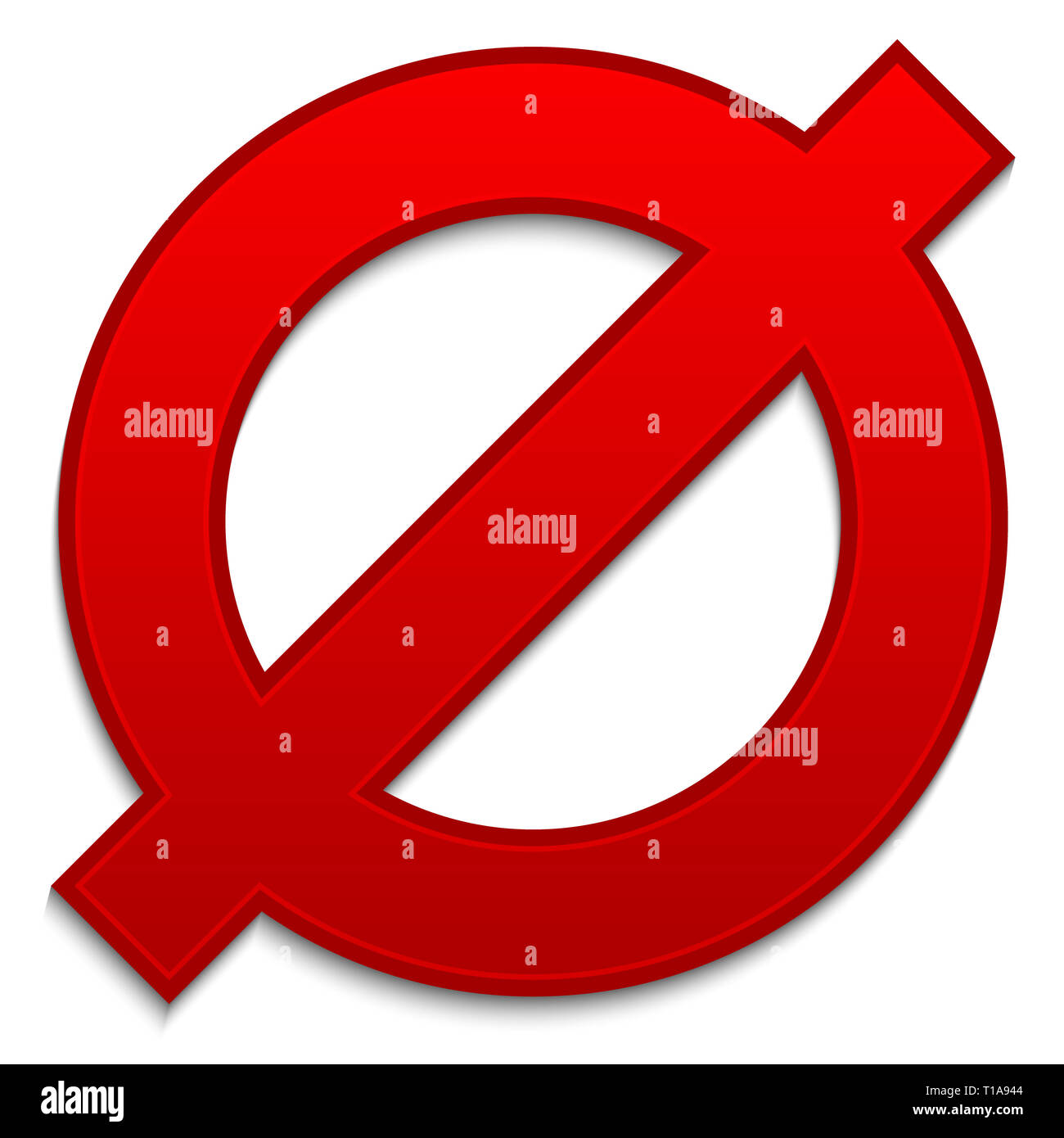 Refusal not Cut Out Stock Images & Pictures - Alamy