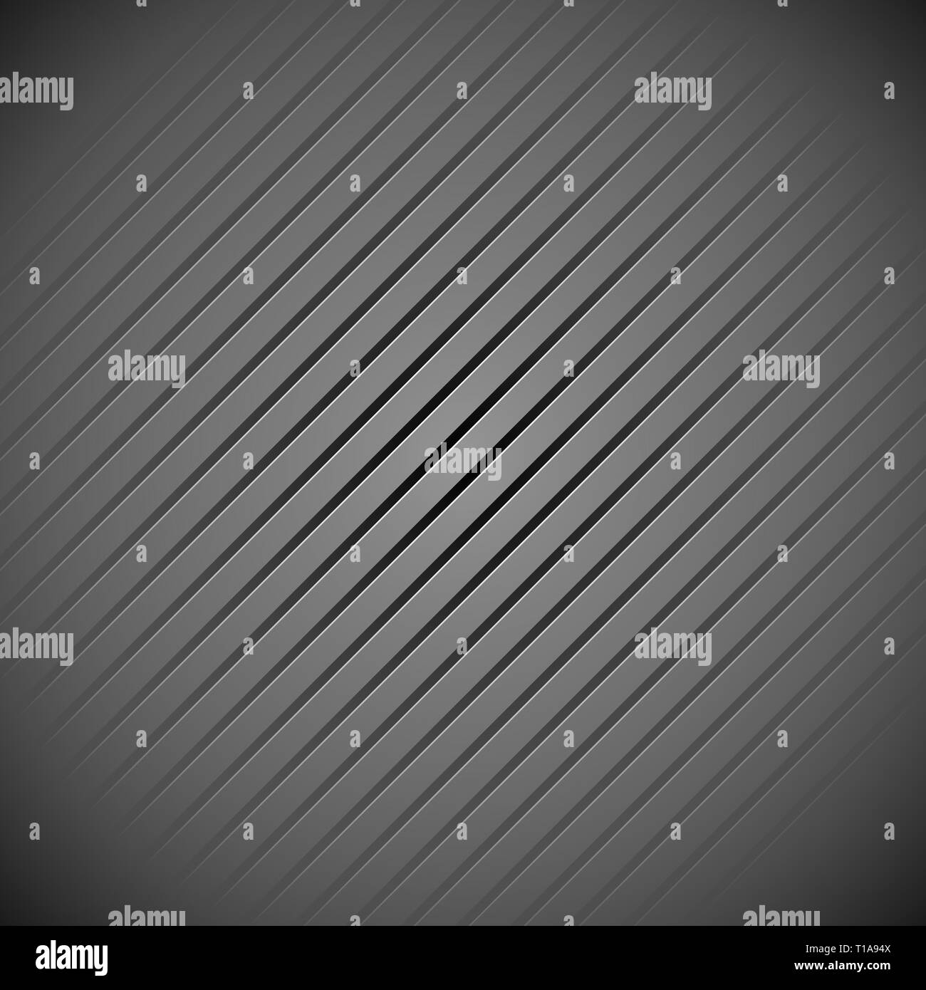 Vector illustration of dark, grey background, pattern with slanting lines Stock Photo - Alamy