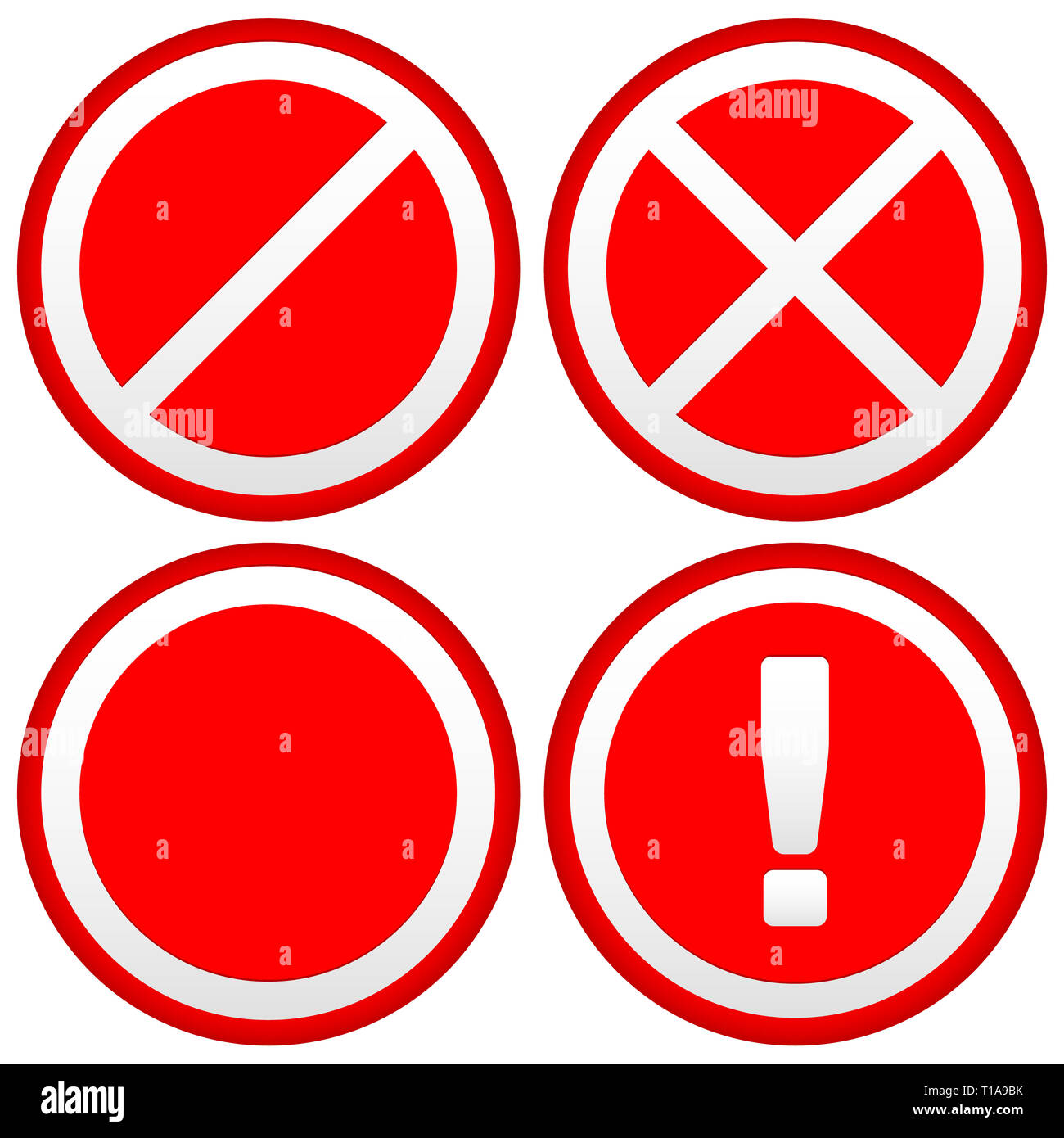 Warning Signs Driving