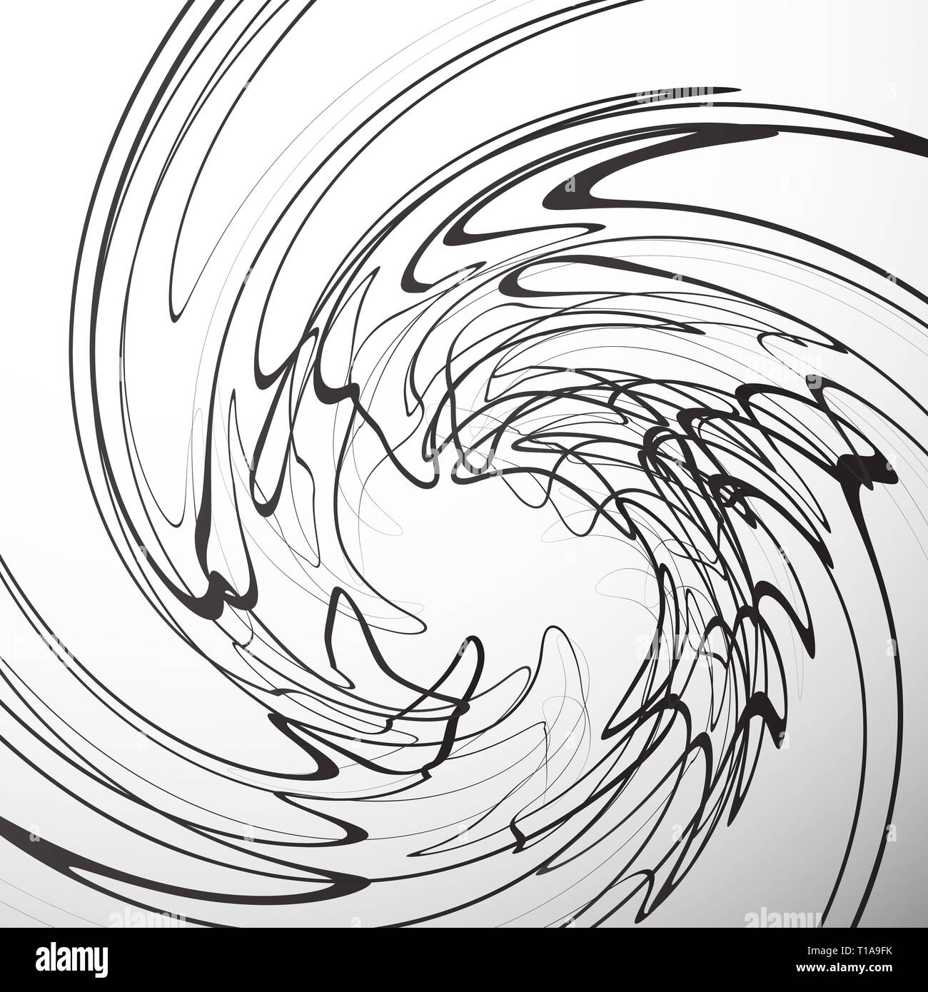 Swirling composition of abstract forms hi-res stock photography and ...