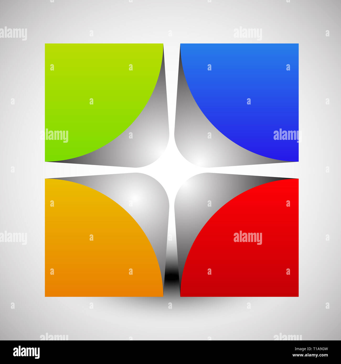 Cube and rounded corners hi-res stock photography and images - Alamy