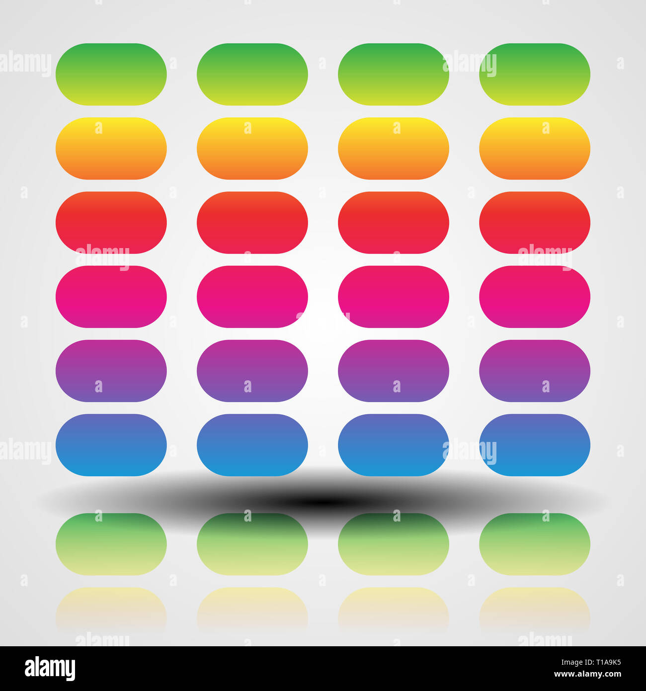 Simple Eq, Equalizer graphics for multimedia, audio, music concept ...
