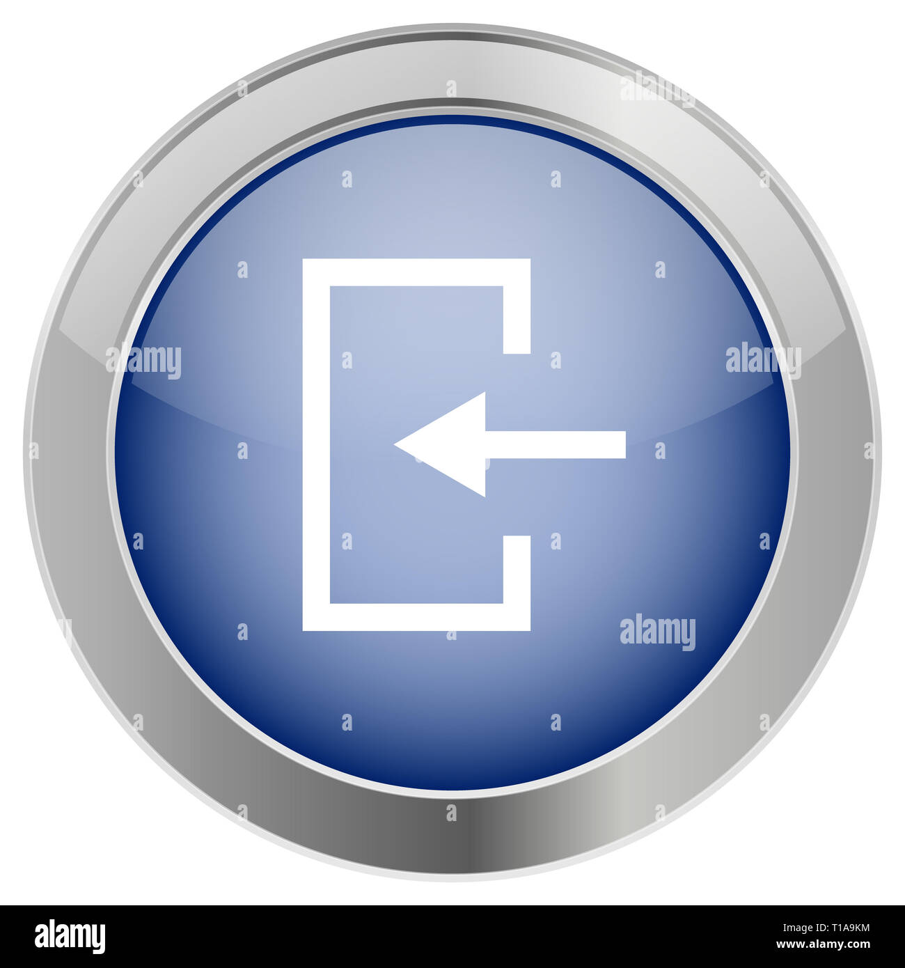 Entrance, door icons or icon for collecting, gathering, integration ...