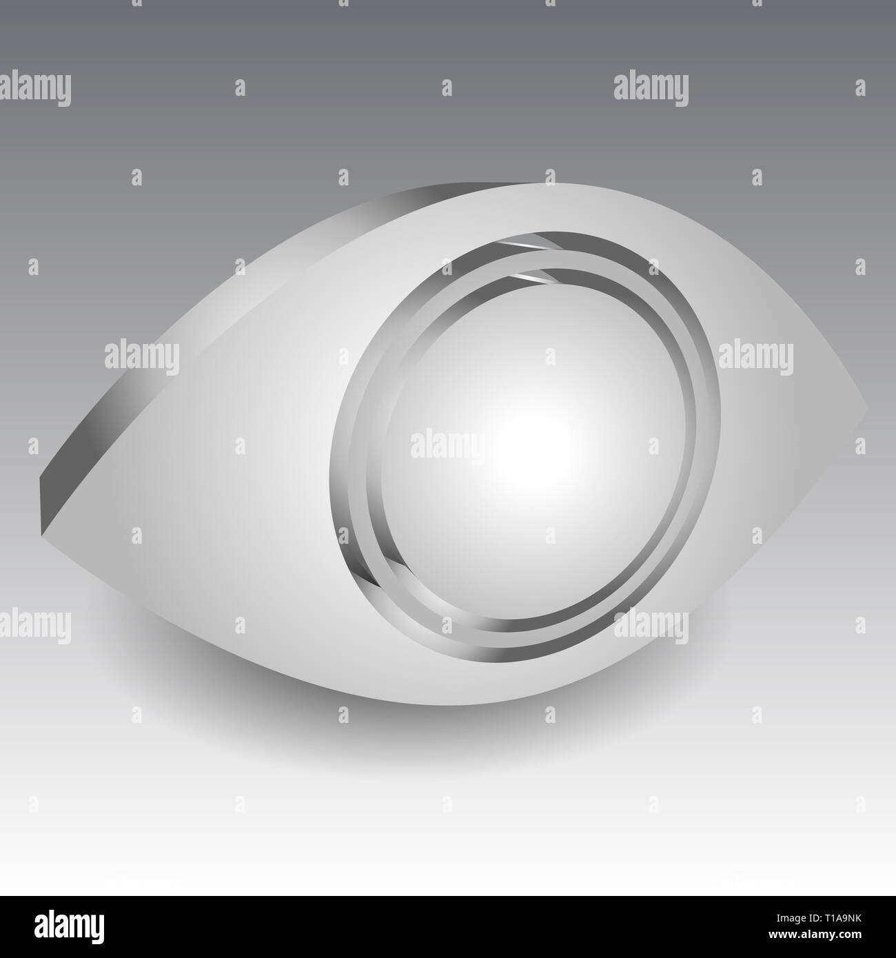 Eye graphic. Vision, seeing, sight, observation. Vector Stock Photo - Alamy