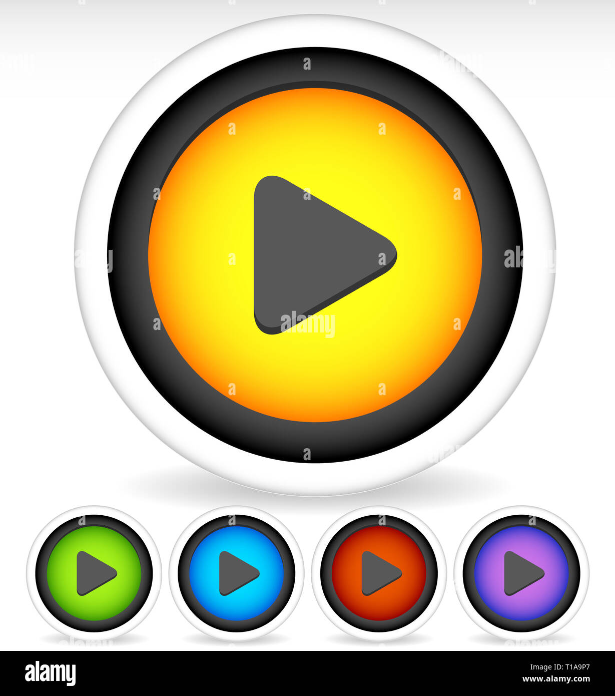 Playbutton hi-res stock photography and images - Alamy