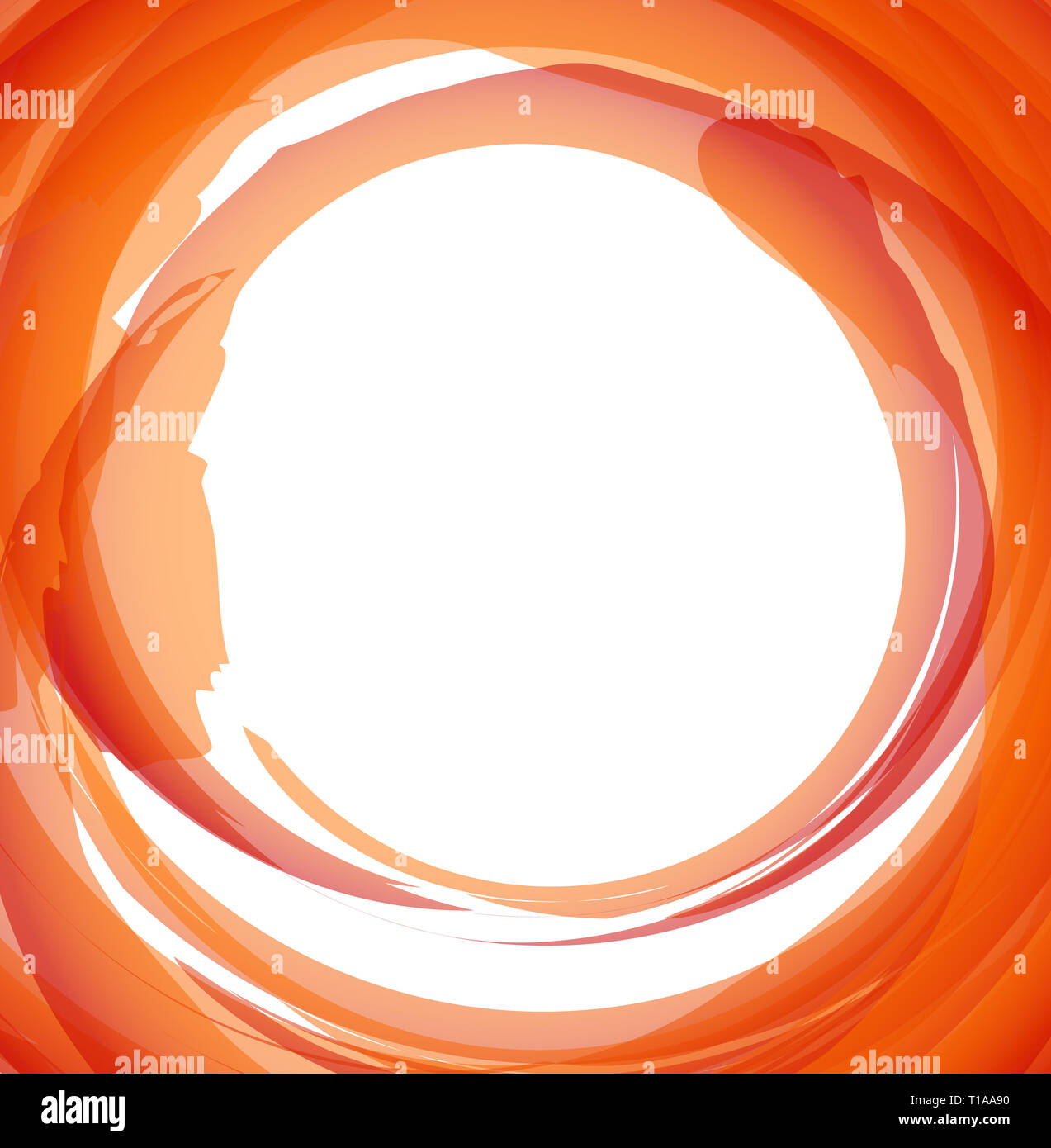 Grungy, textured circle elements. editable vector graphic Stock Photo ...