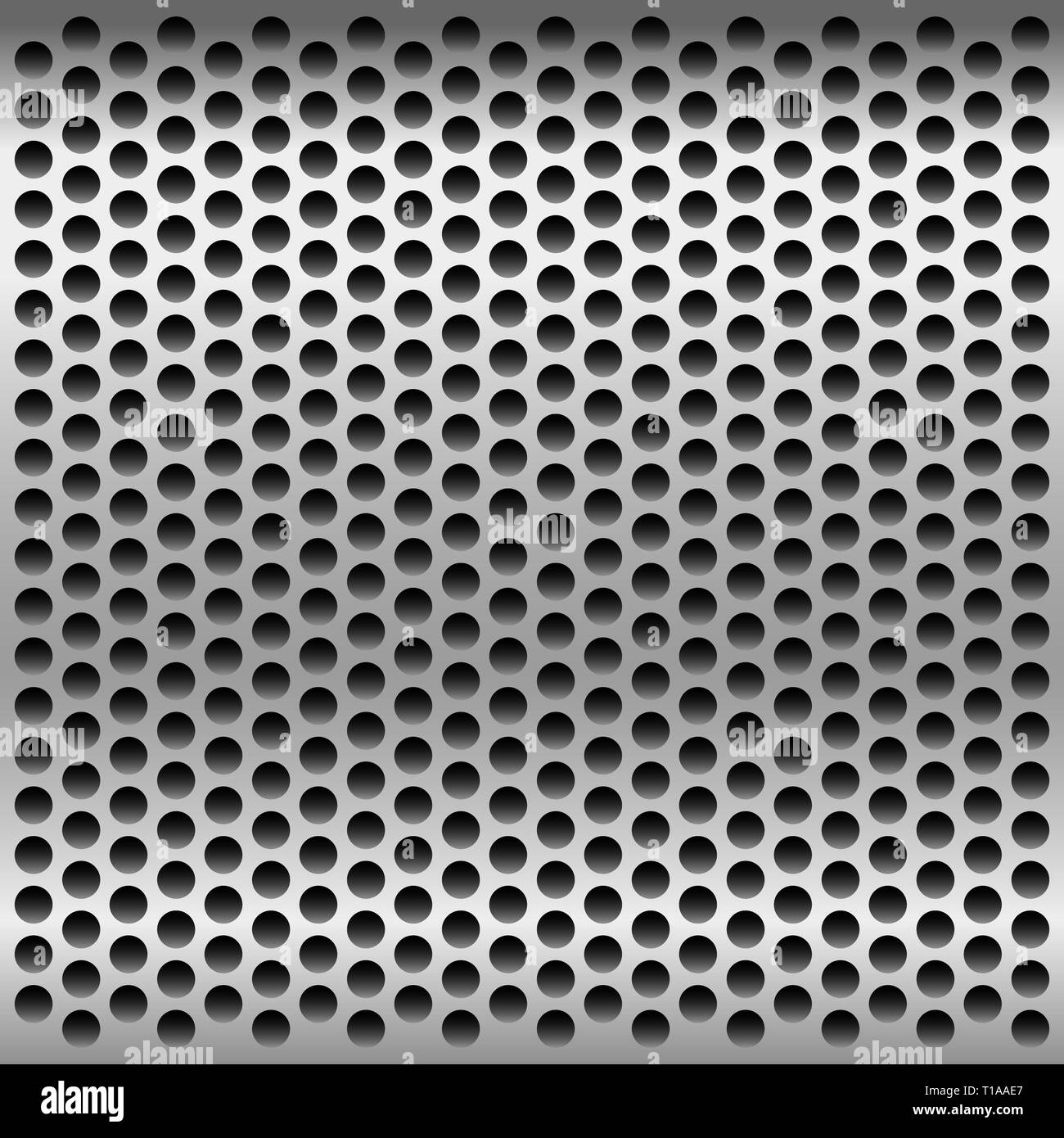 Perforated metal background Stock Photo - Alamy