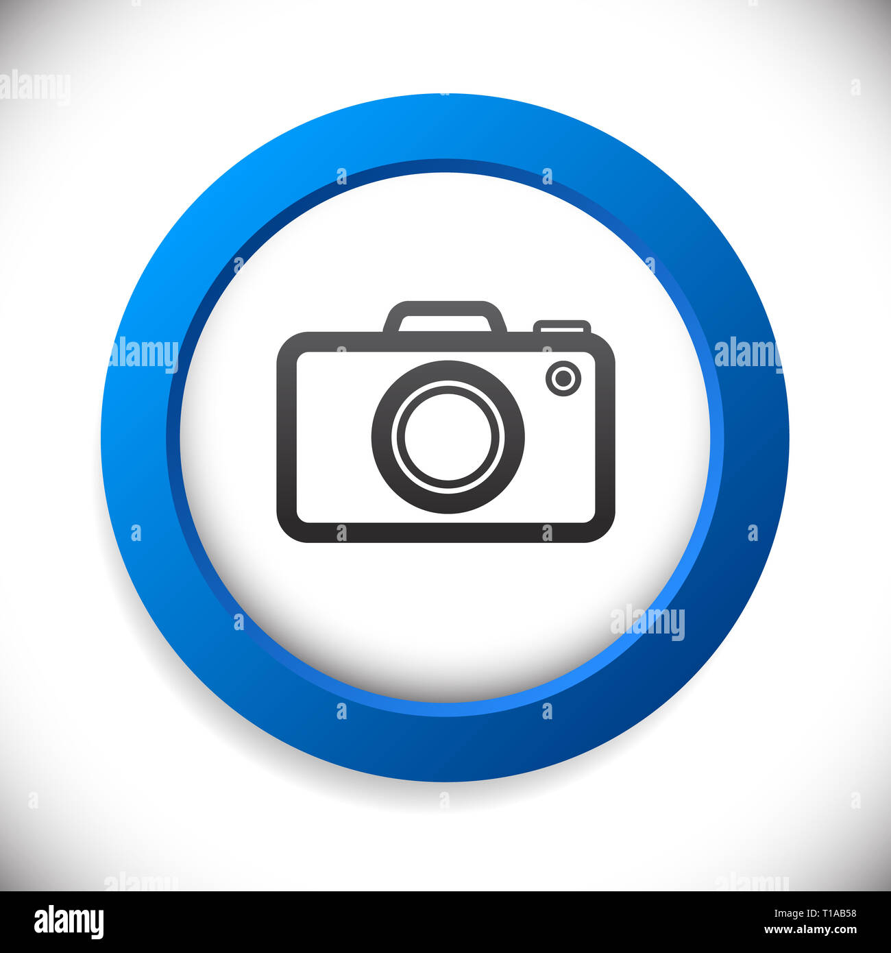 Camera icon, background Stock Photo - Alamy
