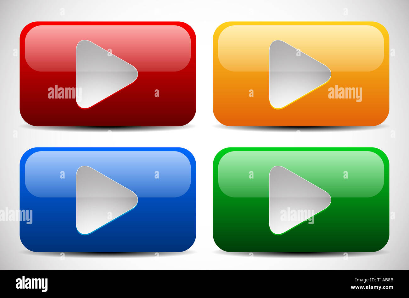 Playbutton hi-res stock photography and images - Alamy