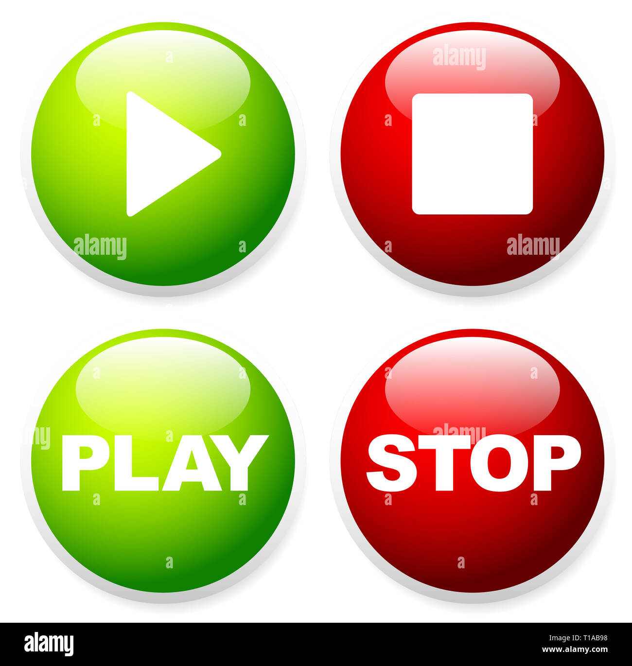 Playbutton hi-res stock photography and images - Alamy