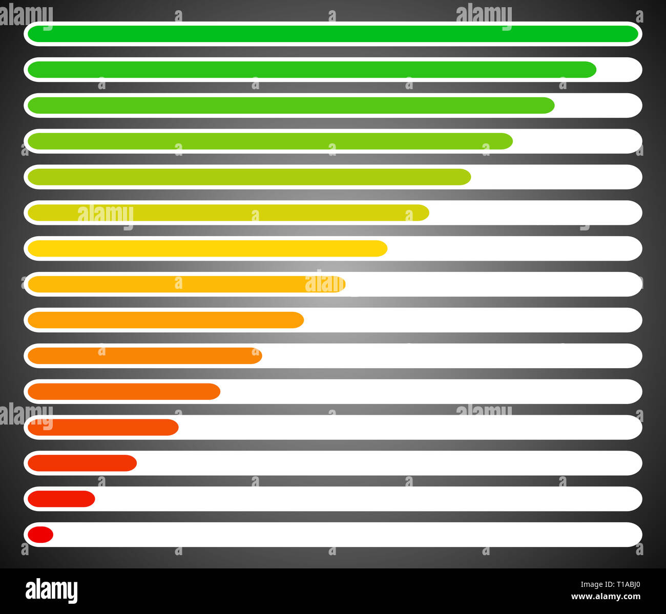 Progress loading bars. Vector Stock Photo - Alamy