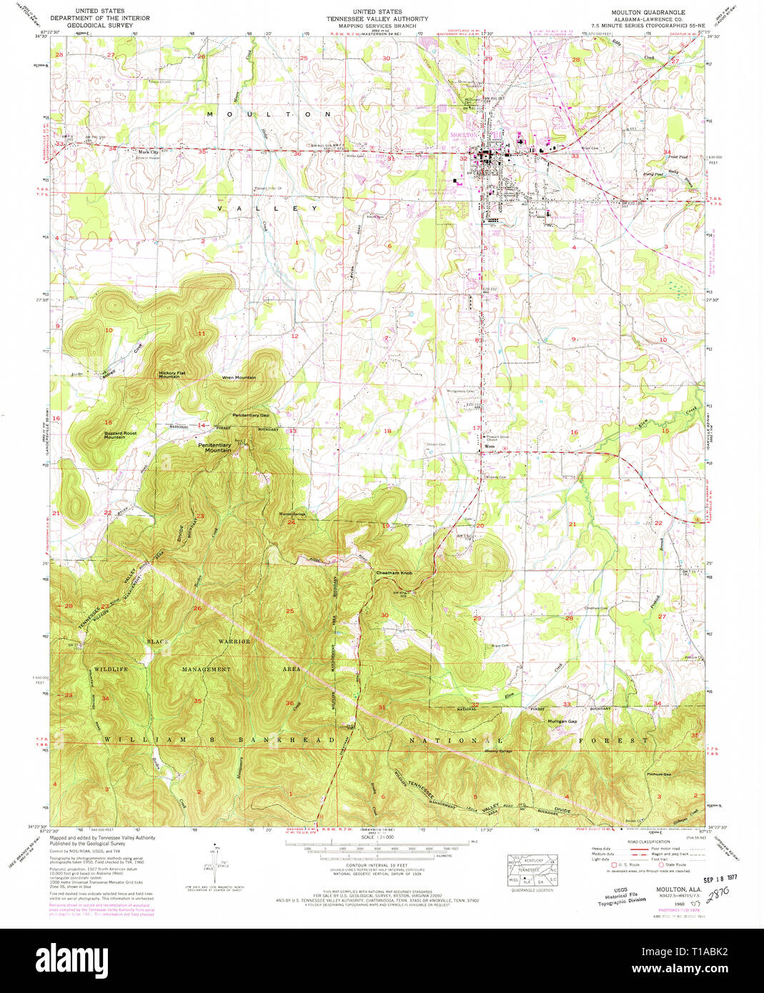 Map of moulton hi-res stock photography and images - Alamy