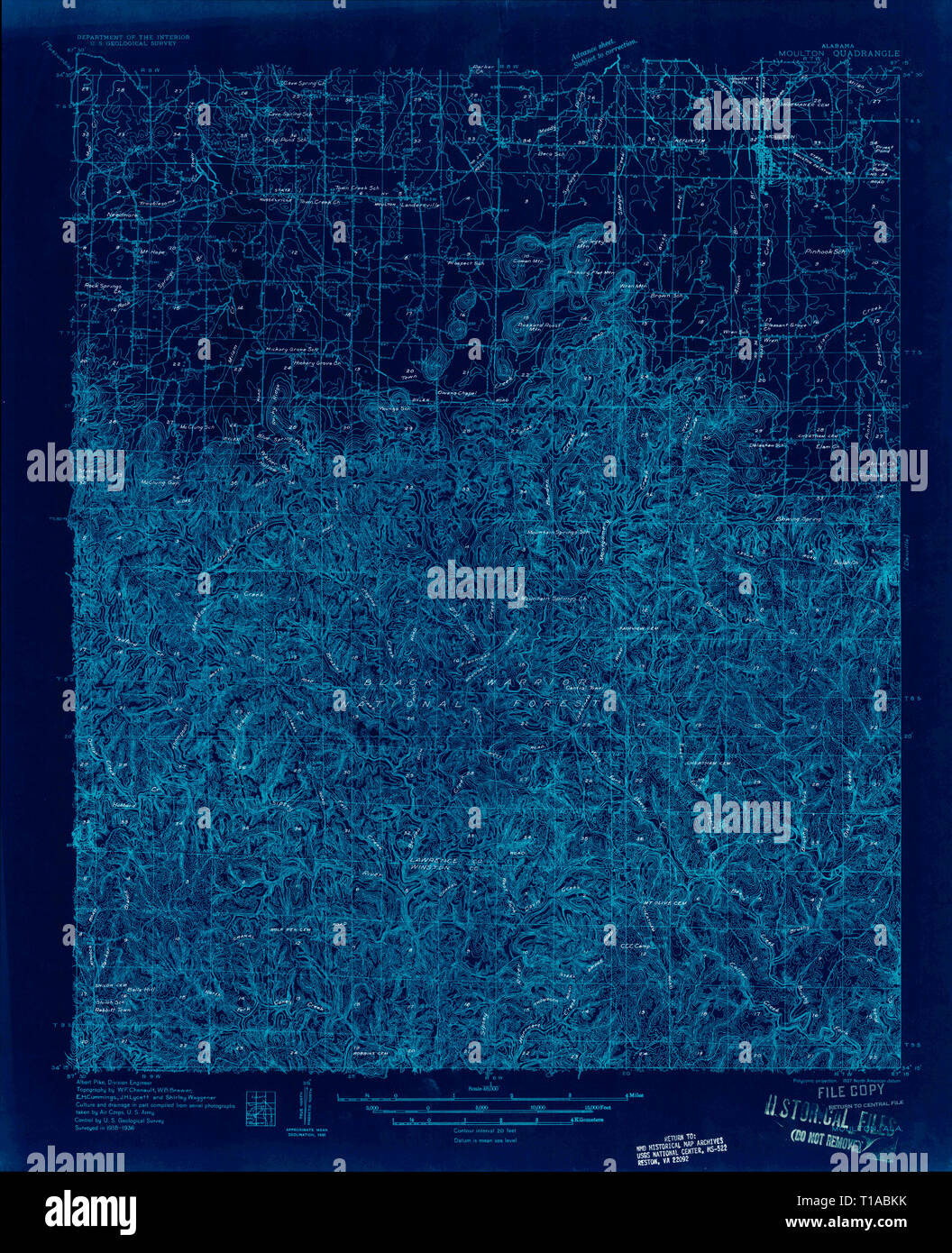 Map of moulton hi-res stock photography and images - Alamy