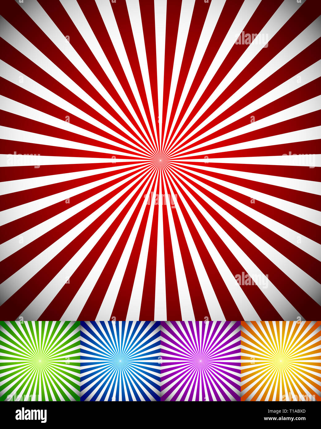 Eps 10 vector illustration of Rays, star or sunburst backgrounds ...