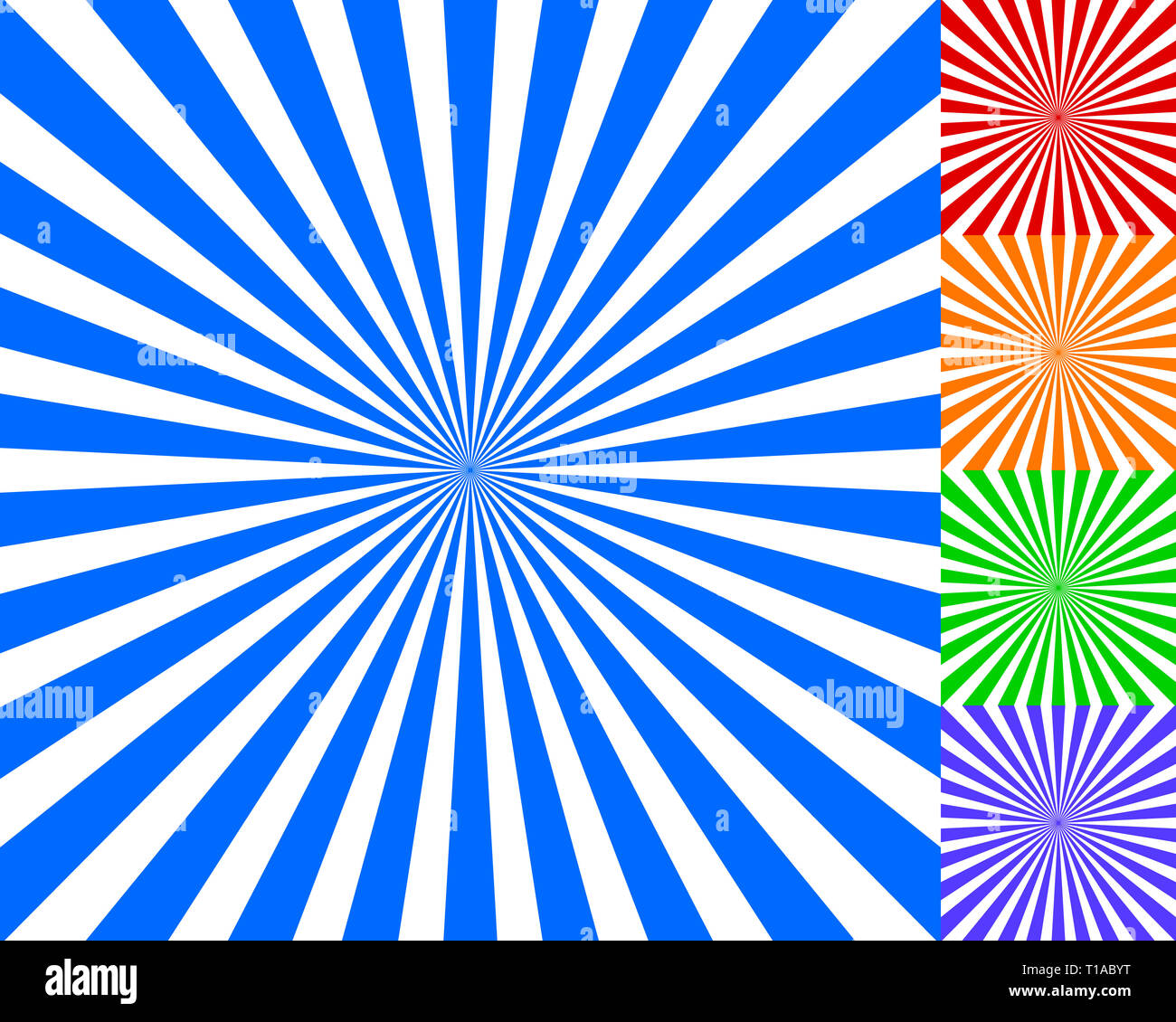 Radiating, converging lines, rays background. Known as starburst ...