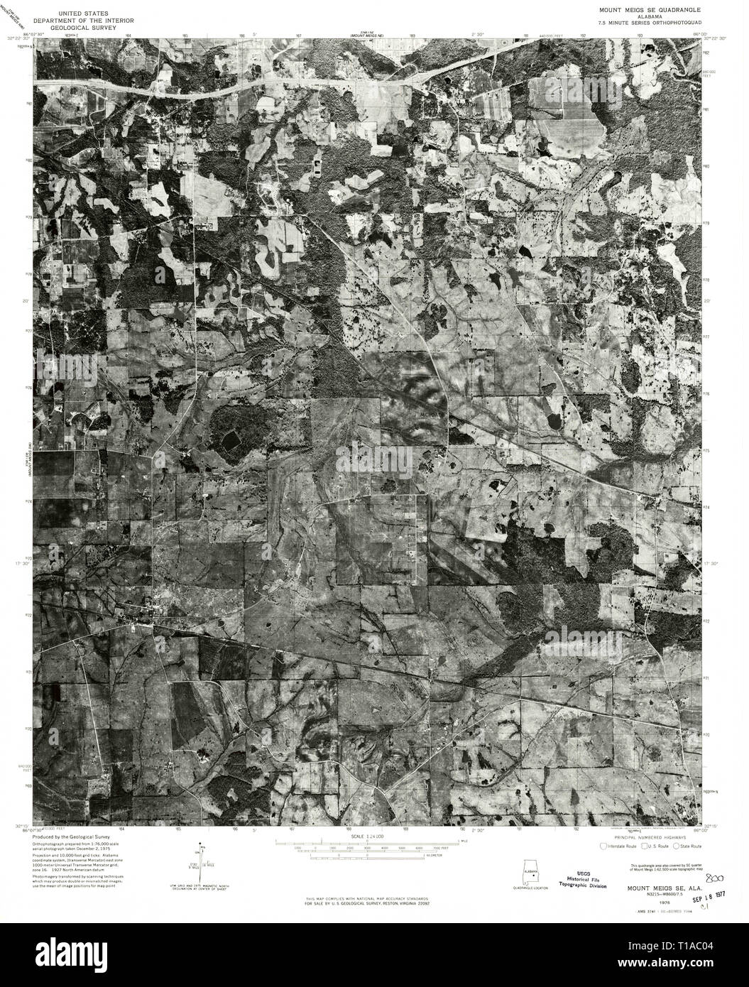 Map of meigs hi-res stock photography and images - Alamy
