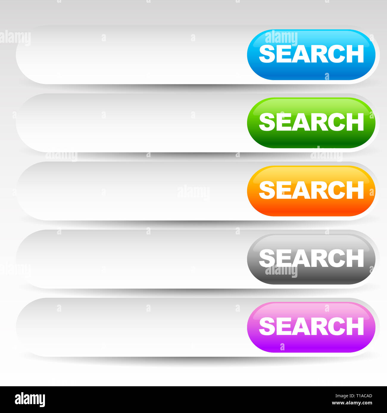Colorful buttons boxes hi-res stock photography and images - Alamy