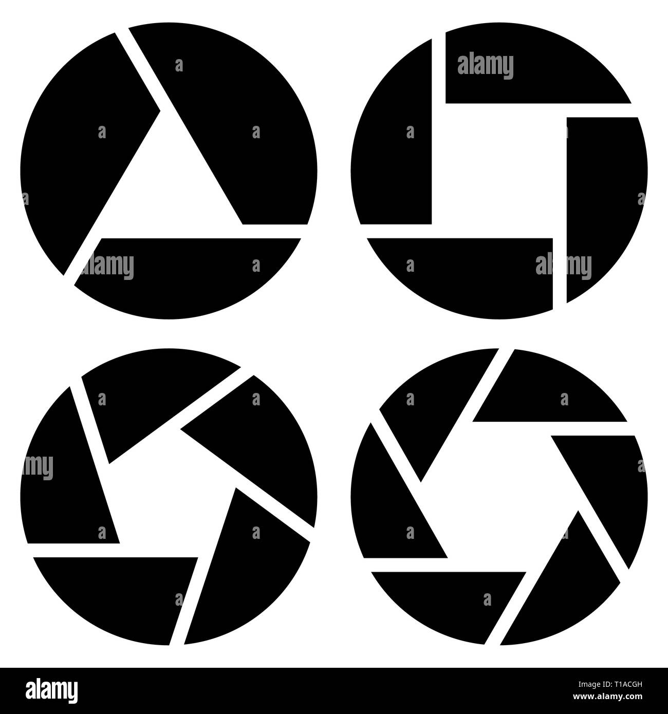 Photographic symbols Black and White Stock Photos & Images - Alamy