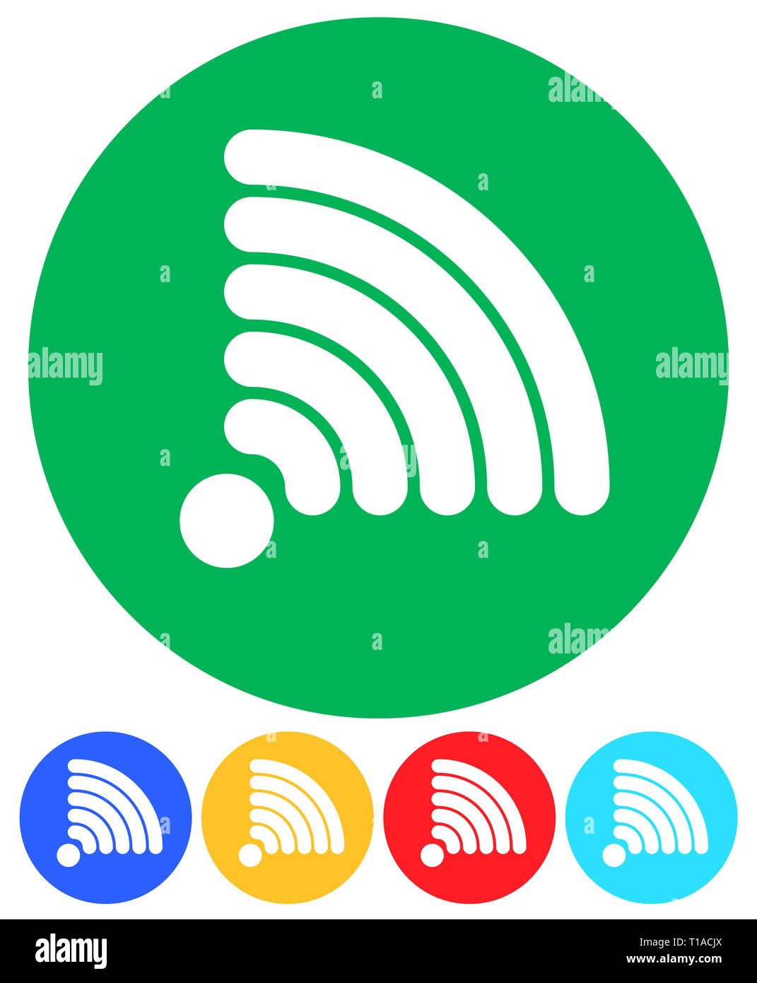 Signal graphics for wireless technology, transmitting concepts Stock ...