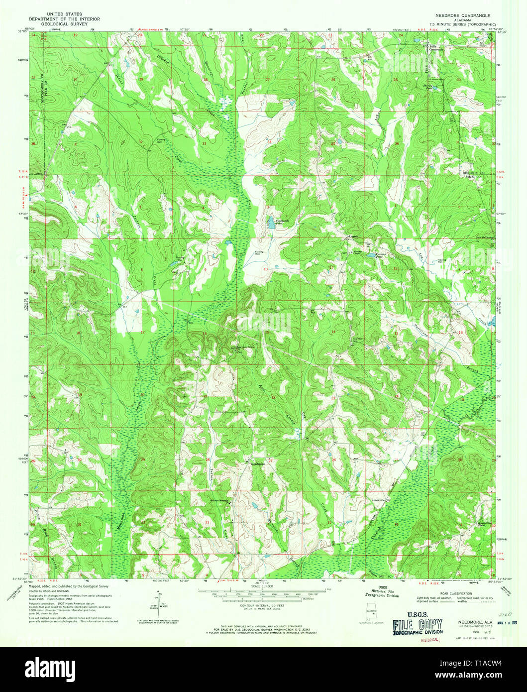 Map of needmore hi-res stock photography and images - Alamy