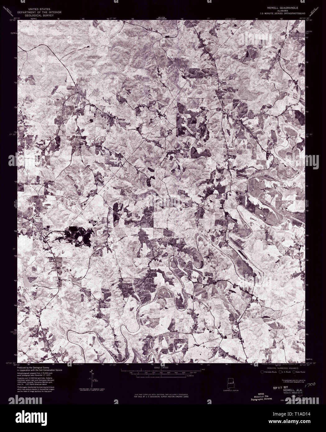 Map of newell hi-res stock photography and images - Alamy