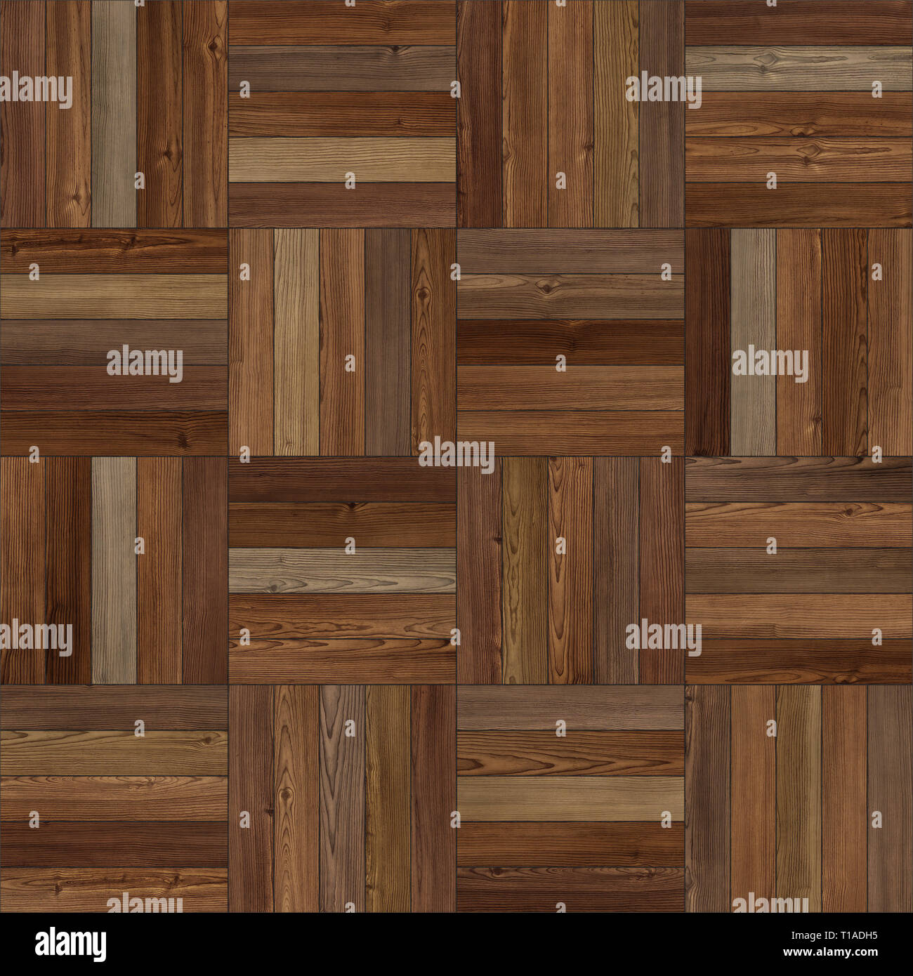 Seamless wood parquet texture (basket dark brown Stock Photo - Alamy
