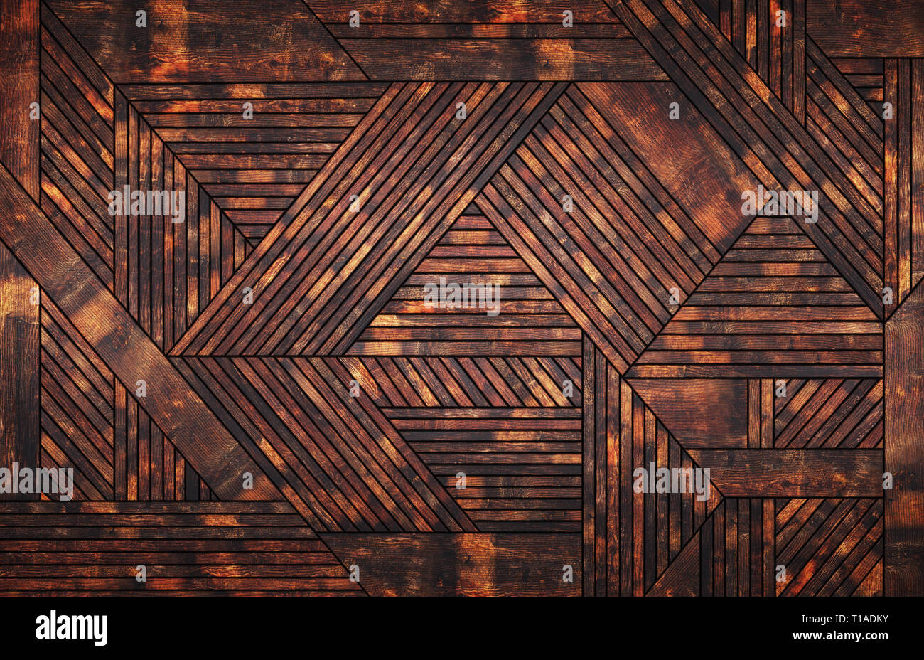 Wood flooring interior design hi-res stock photography and images - Alamy