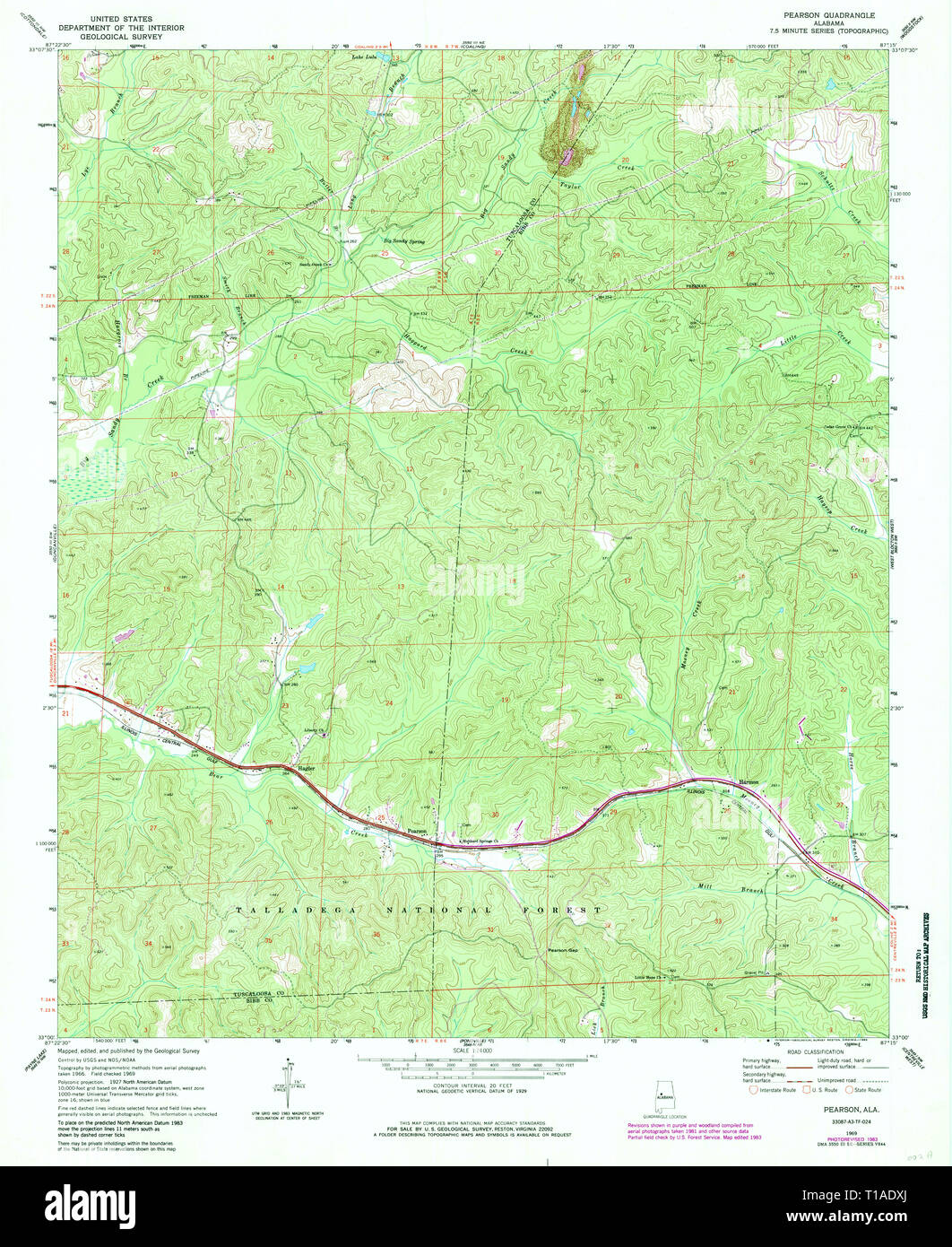 Pearson map hi-res stock photography and images - Alamy
