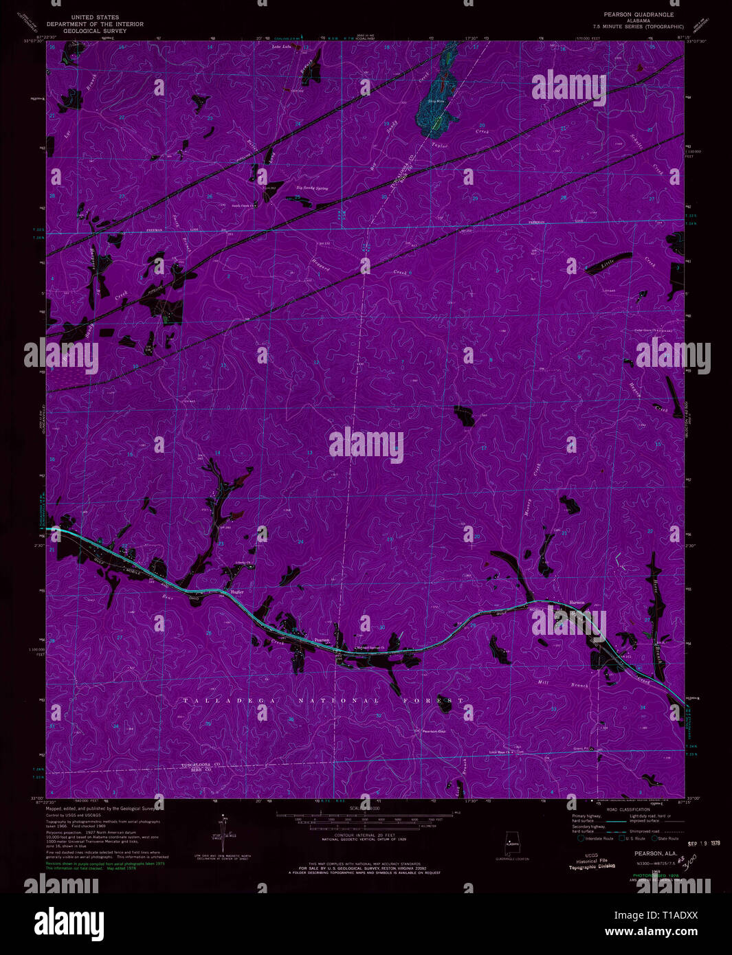 Pearson map hi-res stock photography and images - Alamy