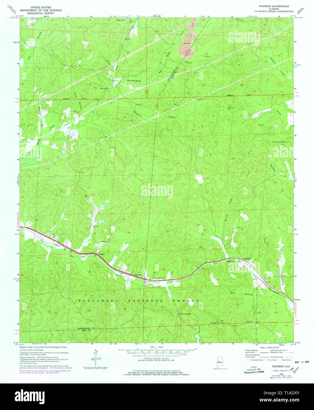Pearson map hi-res stock photography and images - Alamy