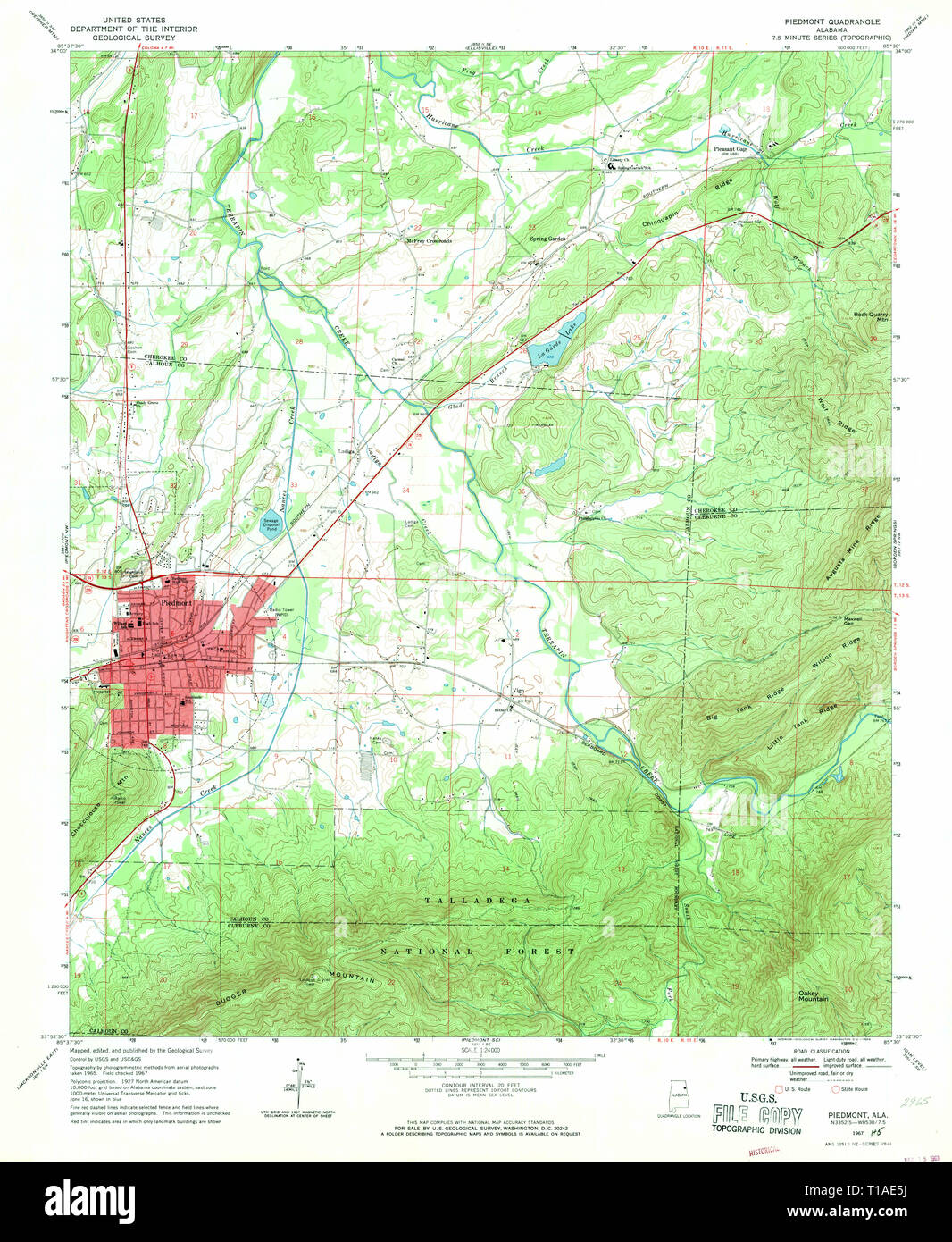 1967 Map High Resolution Stock Photography and Images - Alamy