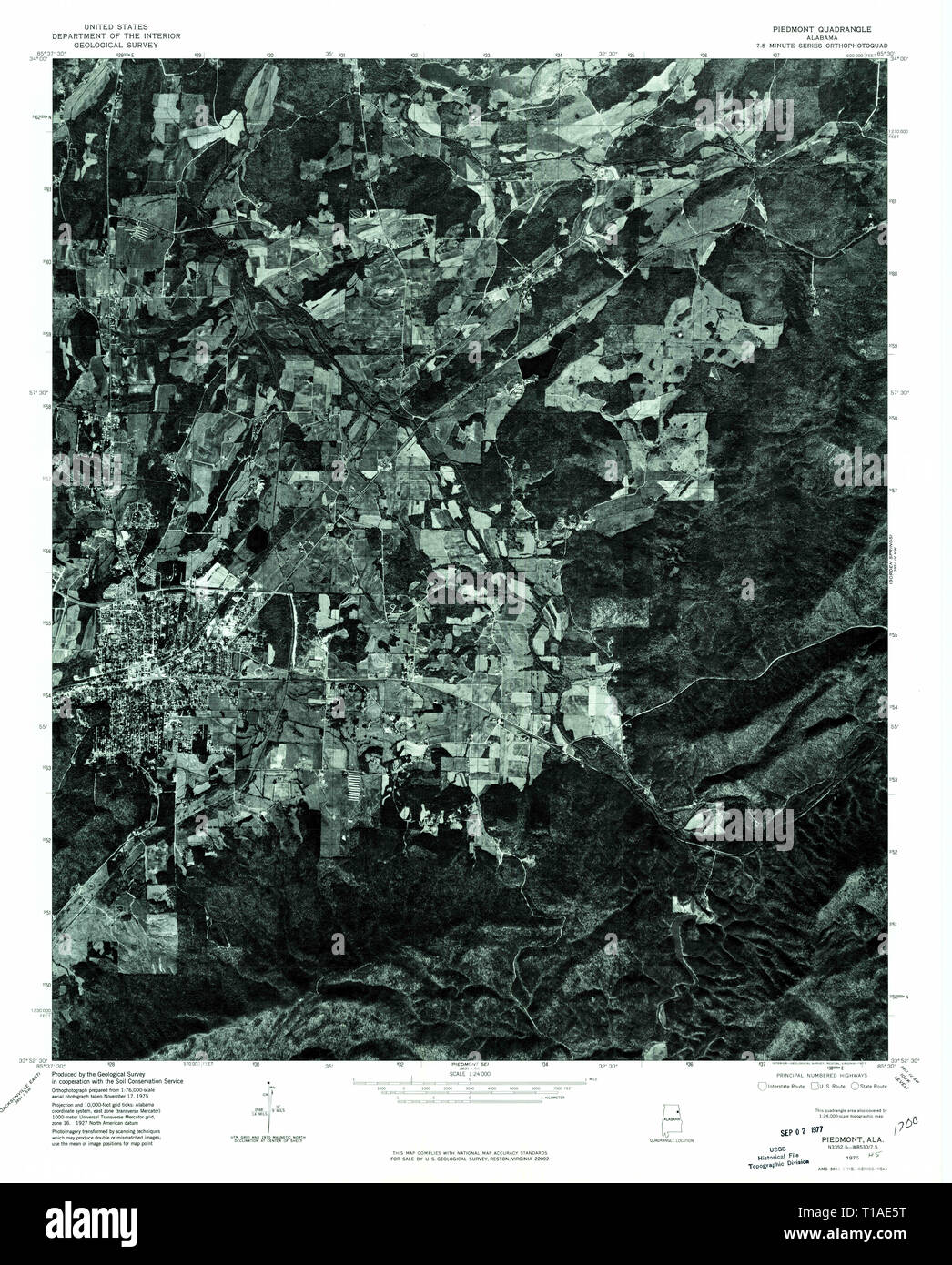 1975 united states map hi-res stock photography and images - Alamy