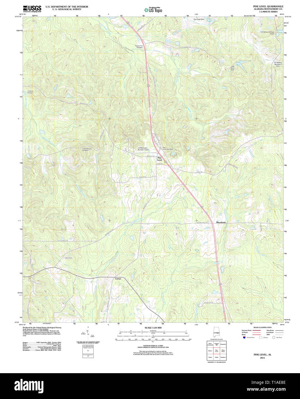 Pine level, alabama hi-res stock photography and images - Alamy